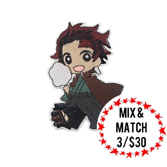 Fashion Jewelry | Accessories | Demon Slayer Tanjiro Kamado Iron On ...
